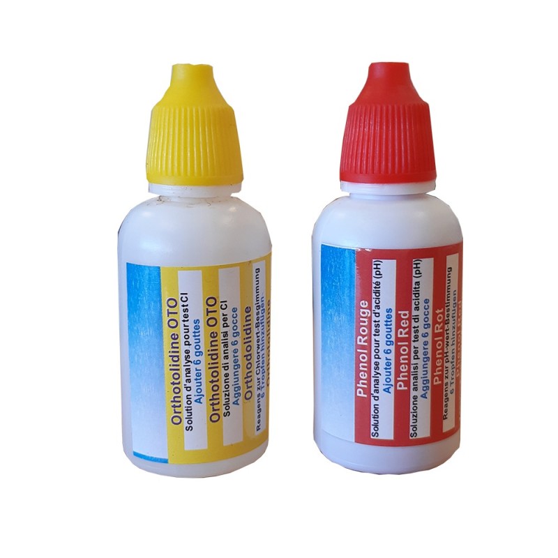 Dråber til testsæt OTO og Phenolred