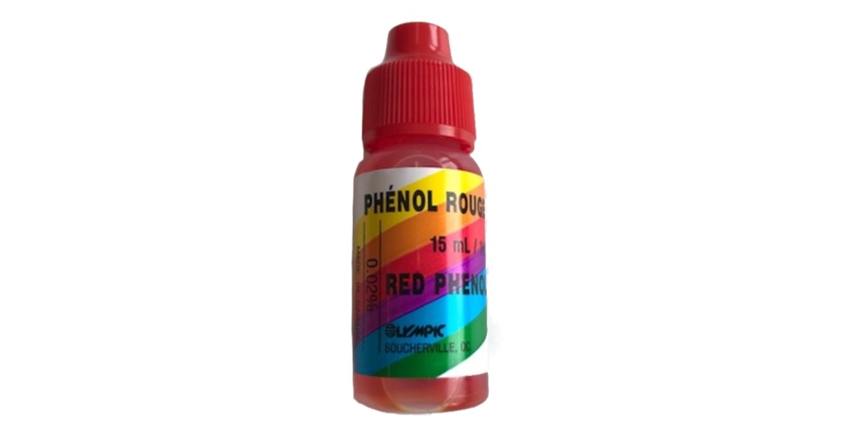 Dråber til OTO testsæt red phenol 15ml.